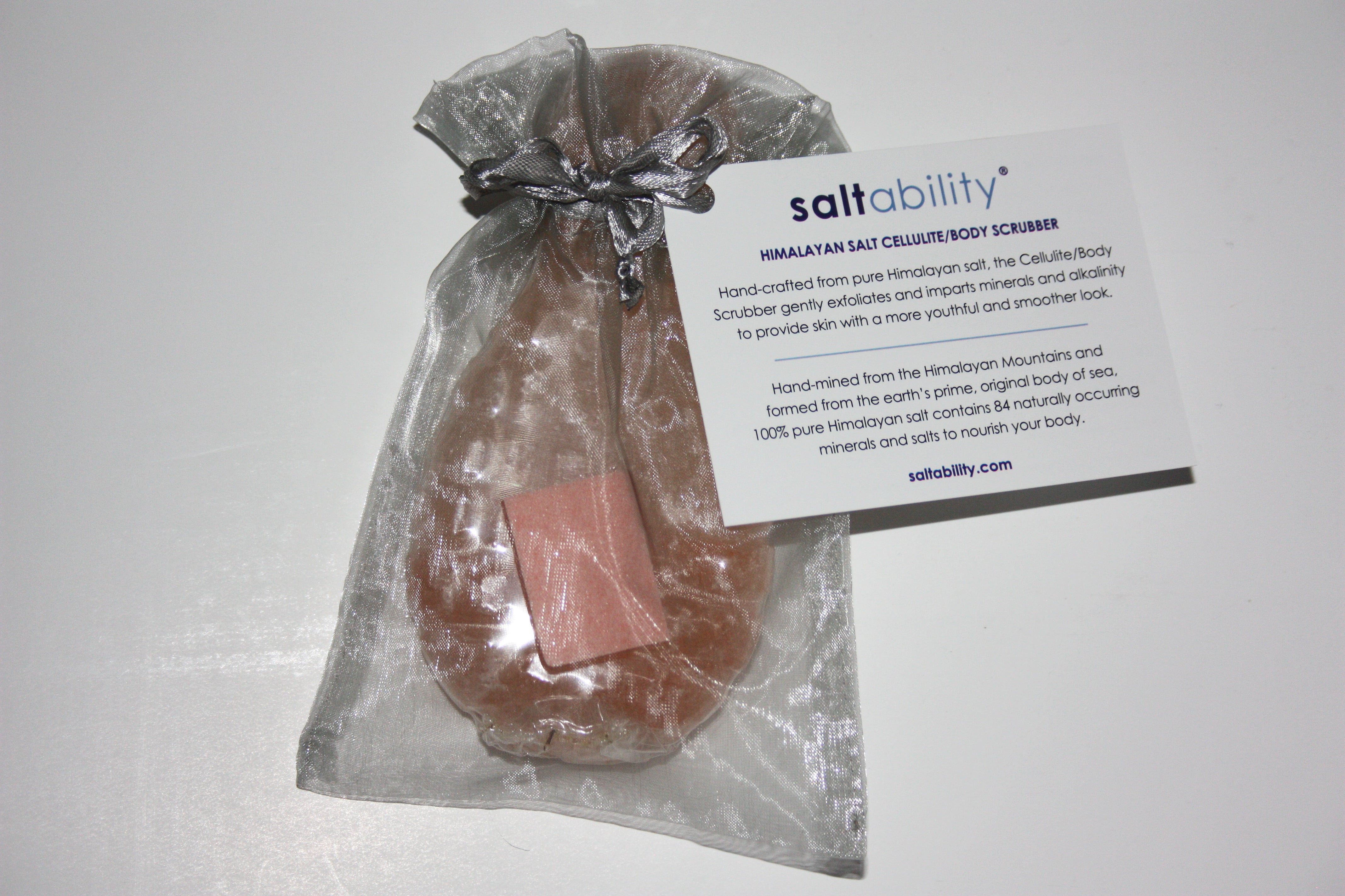 Himalayan Salt Cellulite Body Scrubber – Saltability